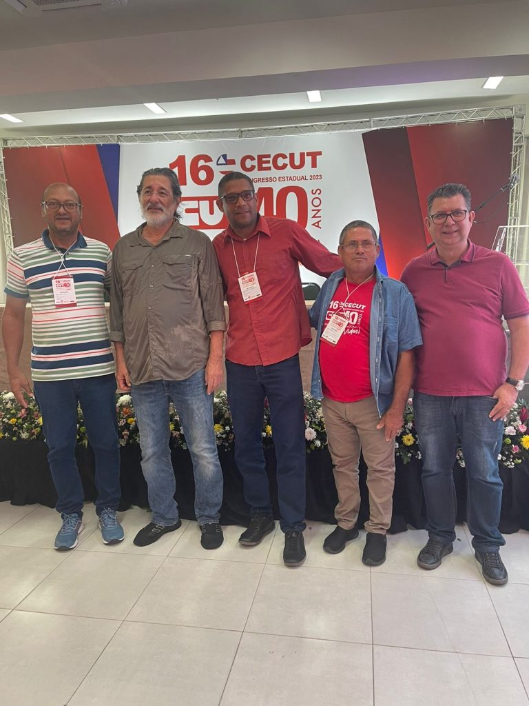 Dirigentes do Sinergia marcaram presença no 16º Congresso da CUT Bahia ...